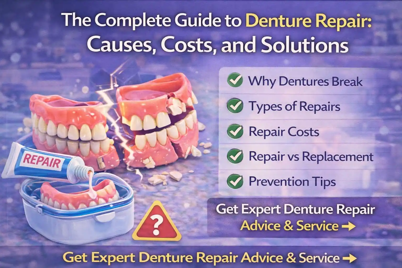 Complete Guide to Denture Repair in St. Louis